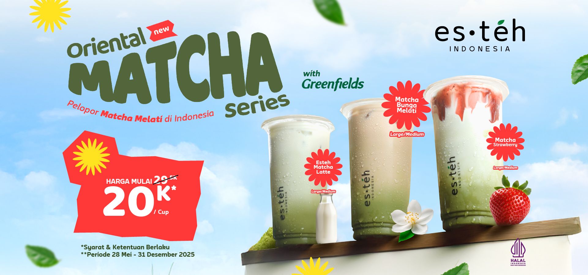 Oriental Matcha Series dari Esteh Indonesia | Esteh Indonesia